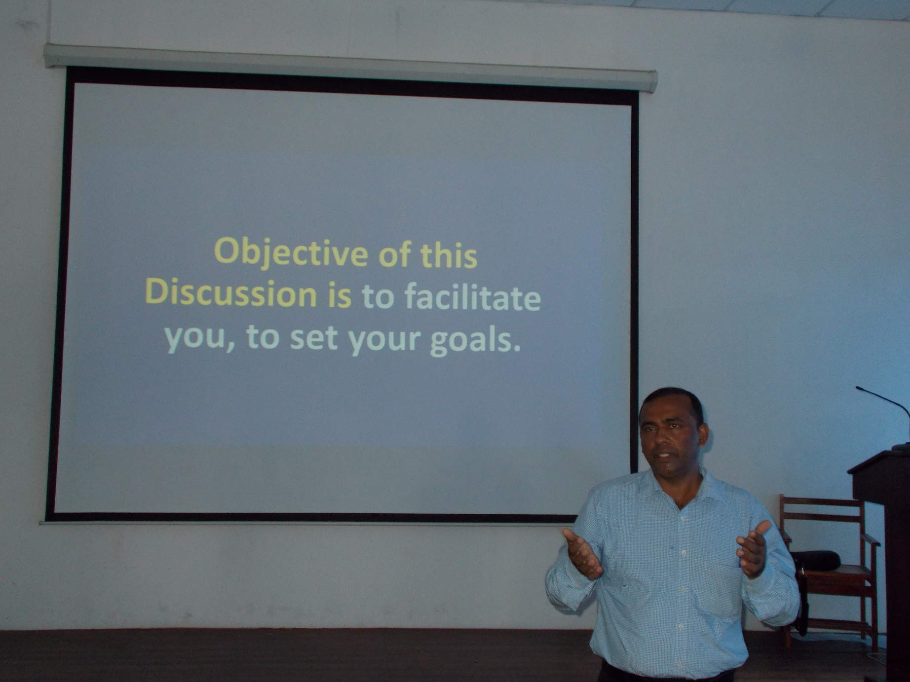 Guest Lecture on Goal Setting | Eastern University Sri Lanka